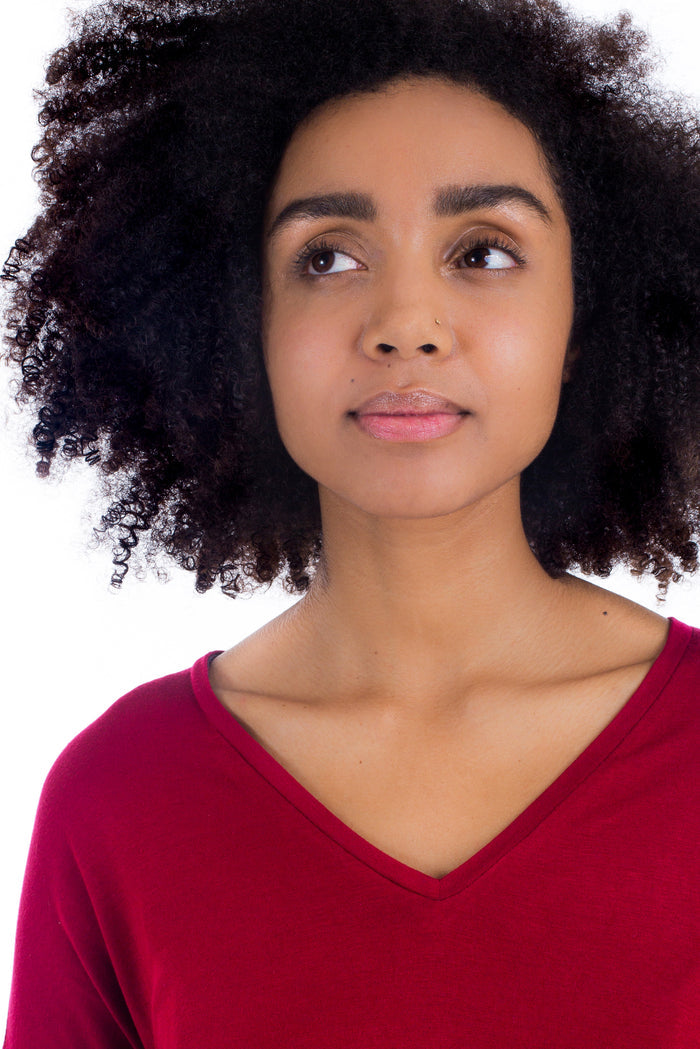 Tabor V-neck Top – Sew Indie NZ